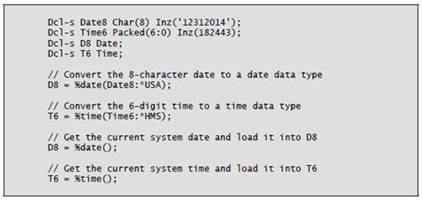 Data Manipulation Operations Using Free Format Part Three Mc Press Online