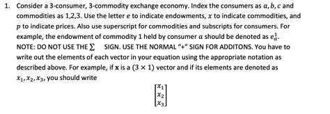 Solved 4 Demonstrate That If The Markets For Two