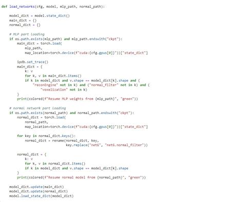 Checkpoints Resume · Issue 151 · Yuliangxiuicon · Github