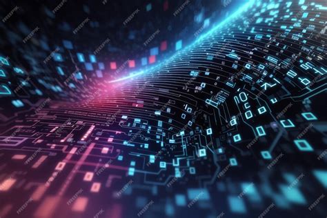 premium photo binary code background abstract technology digital binary data and secure data