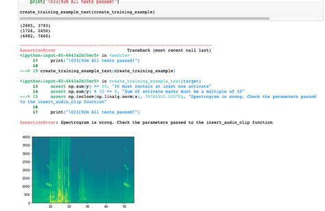 trigger word spectrogram wrong sequence models deeplearning ai