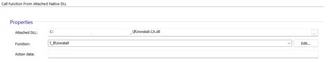 How To Set A Wix Toolset Custom Action To Run Only On Uninstall