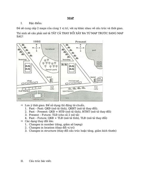 Task 1 Map Task 1 Map Map I Đặc điểm Đề Sẽ Cung Cấp 2 Maps Của Cùng 1 Vị Trí Với Sự Khác