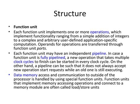 Transport Triggered Architecture Ppt