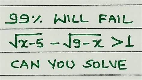 Maths Olympiad Problem Maths YouTube