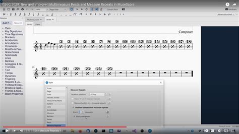 Measure Repeat Style Not Showing Musescore