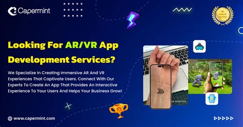 Ar Vr App Development Build Immersive Augmented And Virtual Reality Apps