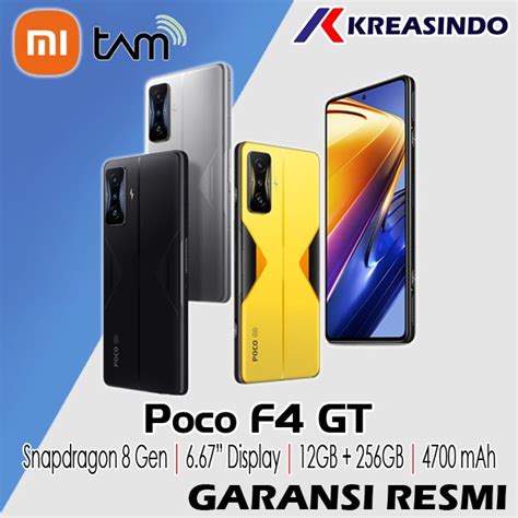Jual Xiaomi Poco F Gt Ram Gb Internal Gb Original Garansi Resmi Shopee Indonesia