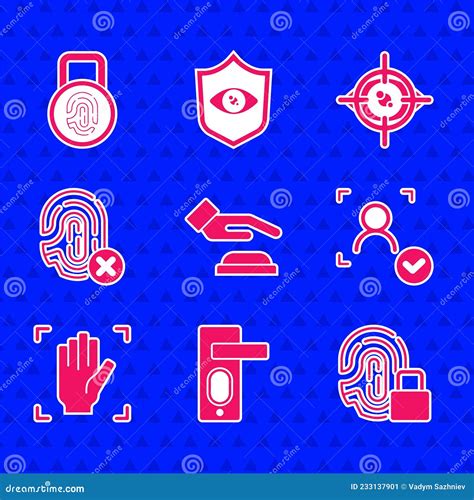 Set Palm Print Recognition Fingerprint Door Lock With Face Rejection Fingerprint Eye Scan