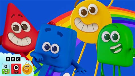 Red Blue Yellow And Green Characters Learn To Read Count And