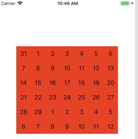 Ios Jtapplecalendar Programmatically Cells Not Showing Stack Overflow