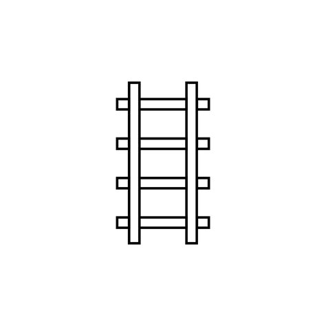 Rail Vector Icon Illustration 23040839 Vector Art At Vecteezy
