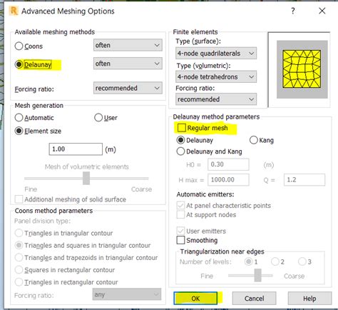 Program Freezes While Finite Mesh Generation In Robot Structural Analysis