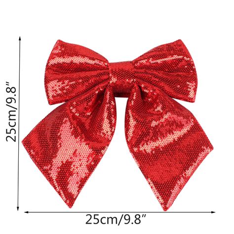 Ruifushidai Decoration Sequin Bow Glitter Diy Bow Tie Scene Arrangement
