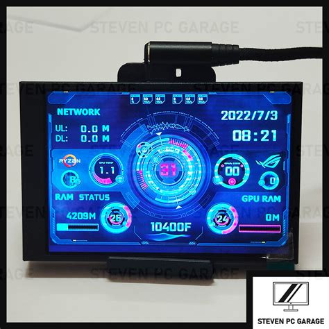 3 5 Inch Ips Type C To Usb Mini Cpu Sensor Panel Display Screen Free