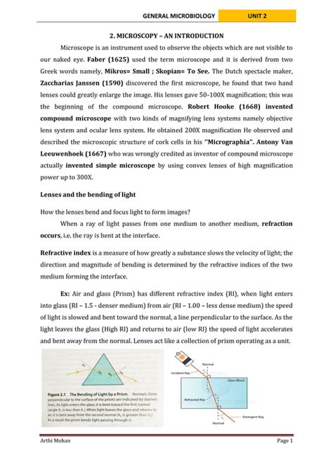 1 Introduction To Microscopypdf