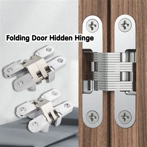 Stainless Steel Concealed Cross Hinge Invisible Hinges Concealed