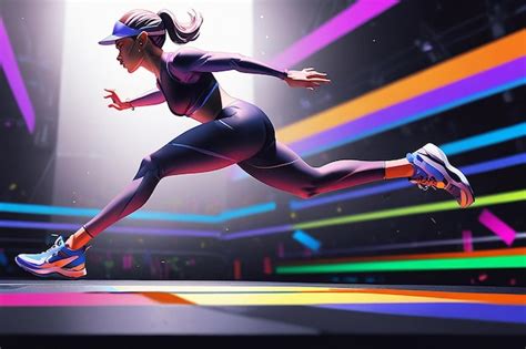 3d Illustration Performance High Performance Premium Ai Generated Image