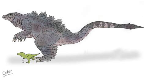 Godzilla In Real Life By Chadartist99 On Deviantart