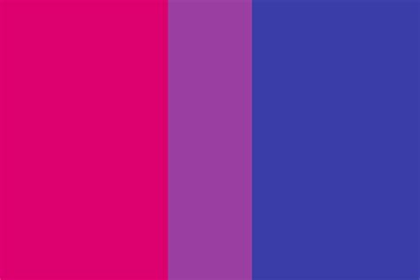 Bisexual Pride Flag Color Palette