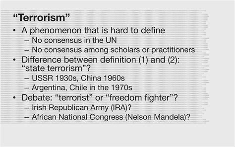 Lecture 8 Terrorism Radicalisation And Political Violence Pdf