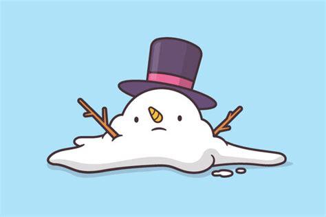 Free Clip Melting Snowman Download Free Clip Melting Snowman Png