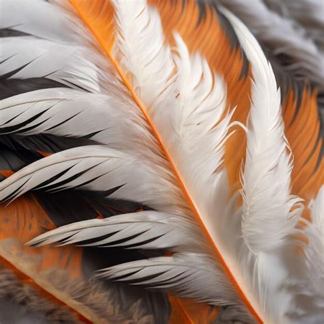 Premium Ai Image Feather Texture