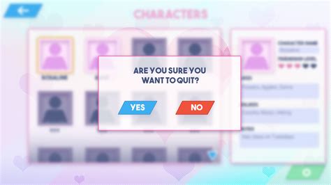 Dating Sim UI Pack By LoudEyes