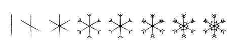 Ways To Draw A Snowflake Free Printable Video