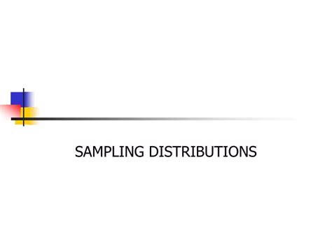 PPT SAMPLING DISTRIBUTIONS PowerPoint Presentation Free Download ID 4807683