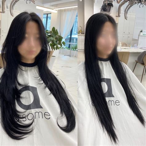 11퍼스널디자인 레이어드컷 수지레이어드컷운정미용실에이썸헤어 네이버 블로그