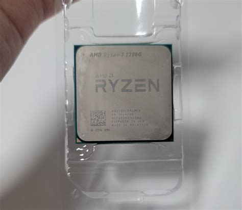 AMD Ryzen 3 PRO 2200G 3.2 GHz Socket AM4 CPU YD220BC6M4MFB | eBay