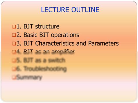 SOLUTION Transistor And Its Application Studypool