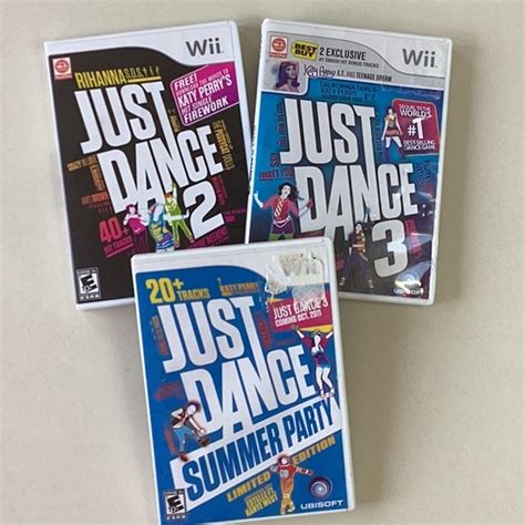 Nintendo Other Just Dance 3 Nintendo Wii Game Just Dance 2 Wii Game