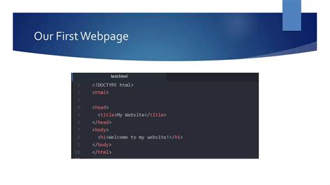 introduction to web development pptx