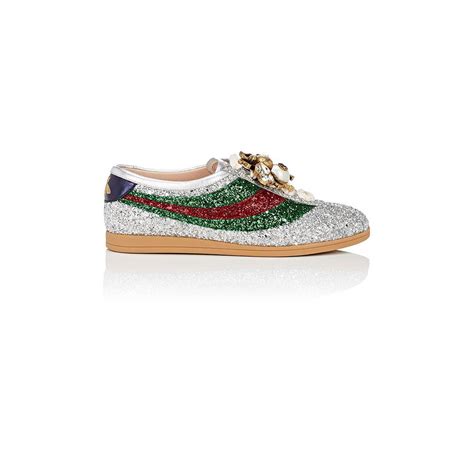 Lyst Gucci Falacer Glitter Sneakers