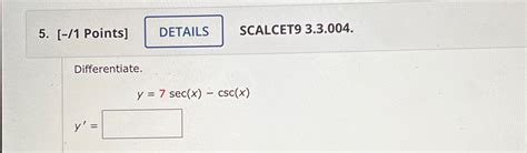 Solved Points Chegg Com
