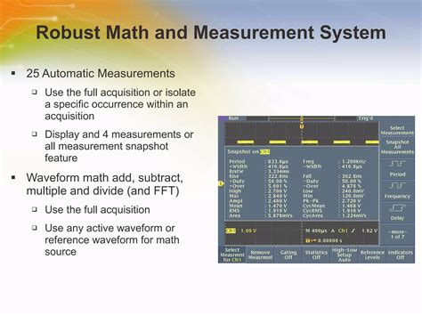 Tds3000c Digital Phosphor Oscilloscopes Ppt