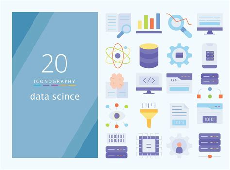 Data Science Flat Icon For Download 25910350 Vector Art At Vecteezy