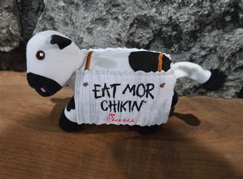 Chick Fil A Eat Mor Chikin Plush Cow Country Croppers
