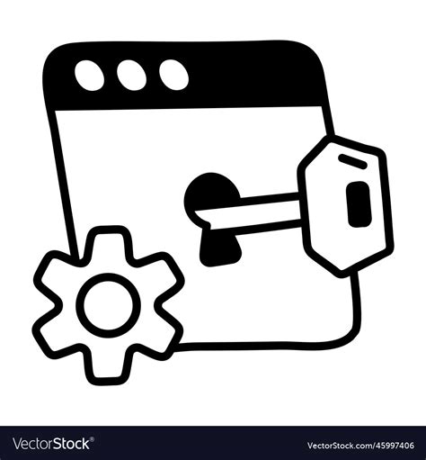 Web Access Royalty Free Vector Image Vectorstock
