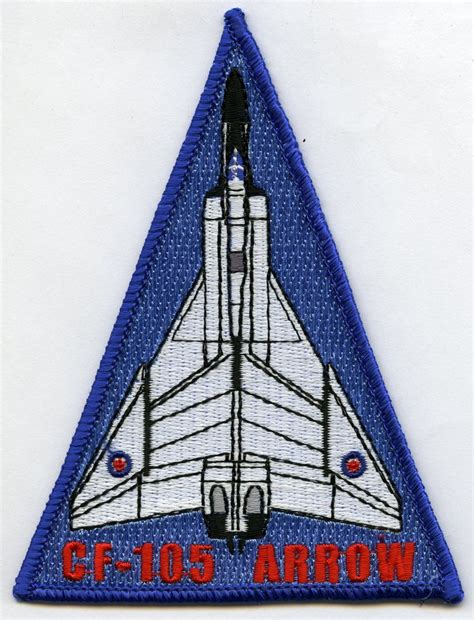 Cf 105 Avro Arrow Patch Aircraft Military Aircraft Avro Arrow