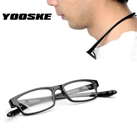Yooske Hanging Neck Reading Glasses Men Women Ultralight Spectacles