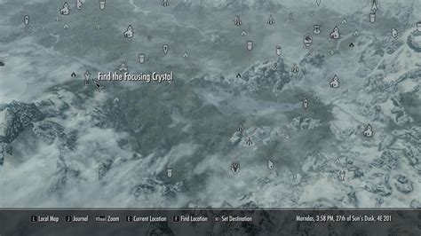 Wth Why Did The Game Spawn The Focusing Crystal All The Way In Markarth R Skyrim