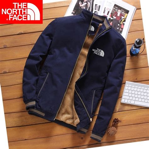 The North Face เสื้อแจ็คเก็ตกันลมกลางแจ้งเสื้อกันหนาวผู้ชายให้ความอบอุ่นเสื้อแจ็คเก็ตแฟชั่นเทรน