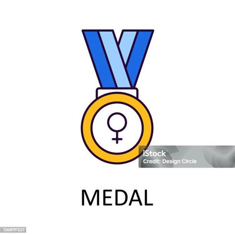 메달 벡터 채워진 윤곽선 아이콘 디자인 일러스트레이션 화이트 백그라운드 Eps 10 파일에 주택 개선 기호 라벨에 대한 스톡 벡터 아트 및 기타 이미지 Istock