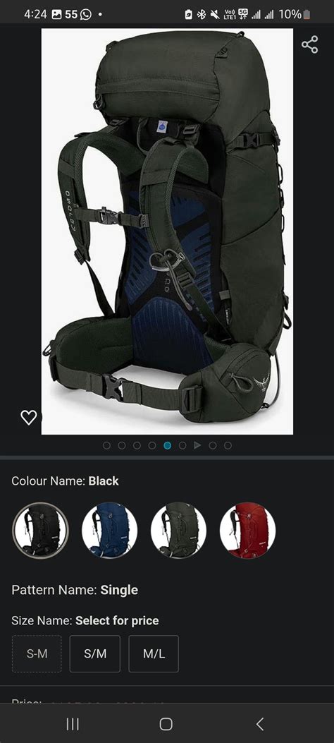 Kestrel 38l Two Packs But Different Design Rospreypacks