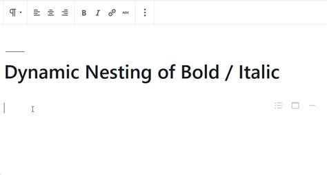 Cannot Add 2nd Inline Format When Type Nested Bold And Italic While