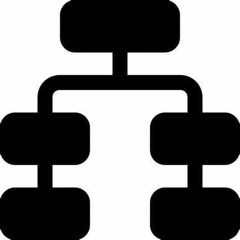 Organization Leadership Management Team Structure Hierarchy Business Icon Download On