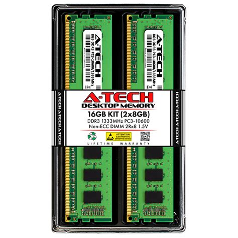 A Tech 16gb 2x 8gb Pc3 10600 Desktop Ddr3 1333 Mhz Dimm 240pin Memory Ram 16g 8g Ebay